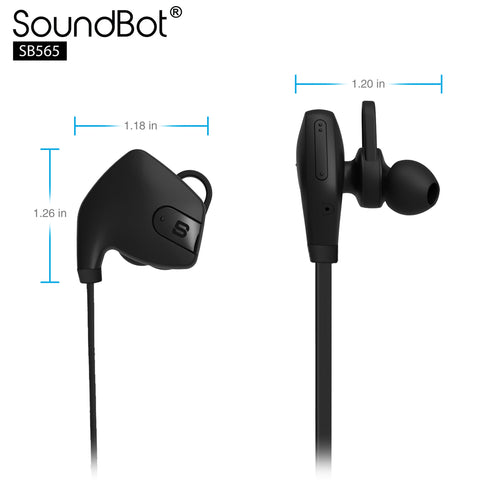 SoundBot SB565 Wireless Bluetooth Stereo Sports Headset | SoundBot