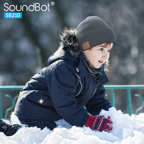 SoundBot® SB210 Bluetooth Wireless Musical Headset Beanie | SoundBot